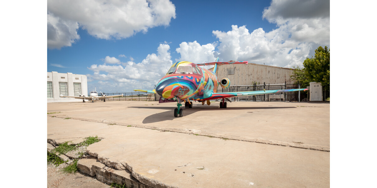 1969 Hawker Air Jet @ 1940 Air Terminal Museum | wall