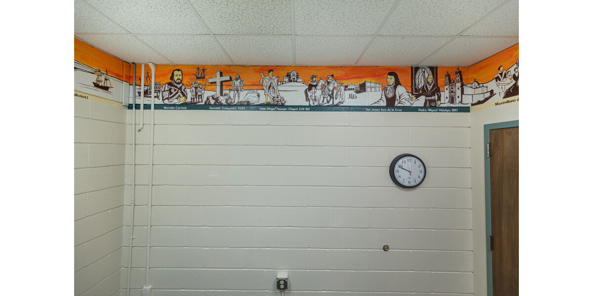 Chicano Timeline @ Center for Mexican American Studies | wall